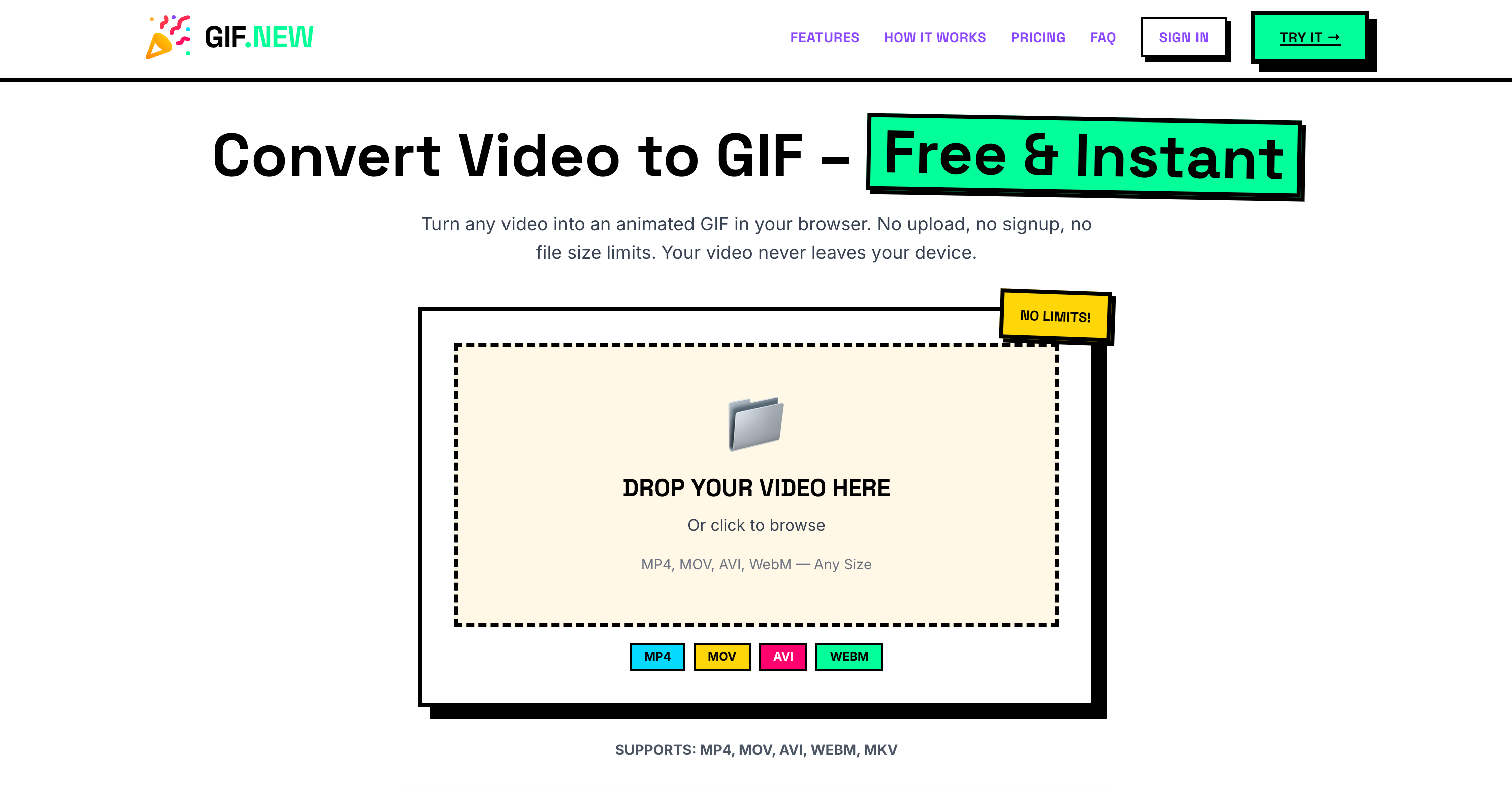 Free GIF Tools – Convert, Compress & Edit GIFs Online | GIF.new
